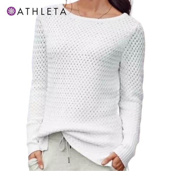 Athleta | Sweaters | Athleta Honeycomb Sweater | Poshmark